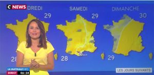 Solene Chavanne miss météo LCI (2018) : atout charme garanti ...
