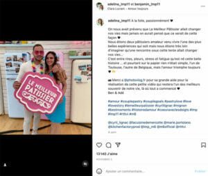 Benjamin et Adelina en couple (Le meilleur pâtissier) : ils lancent ...