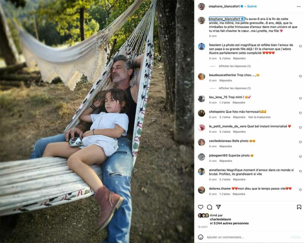 Stéphane Blancafort de Ici tout commence avec Bastien son fils beau ...