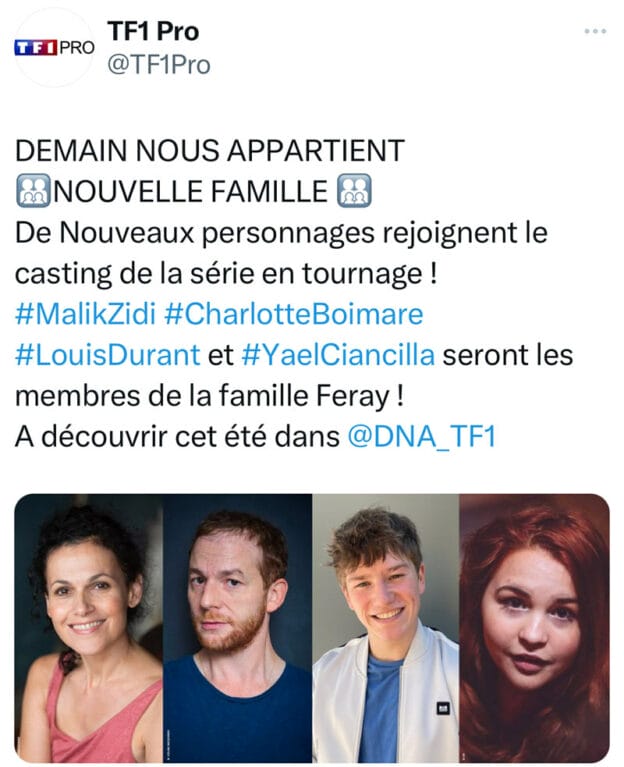 Nouvelle intrigue Demain nous appartient (été 2024) avec Michaël Feray ...